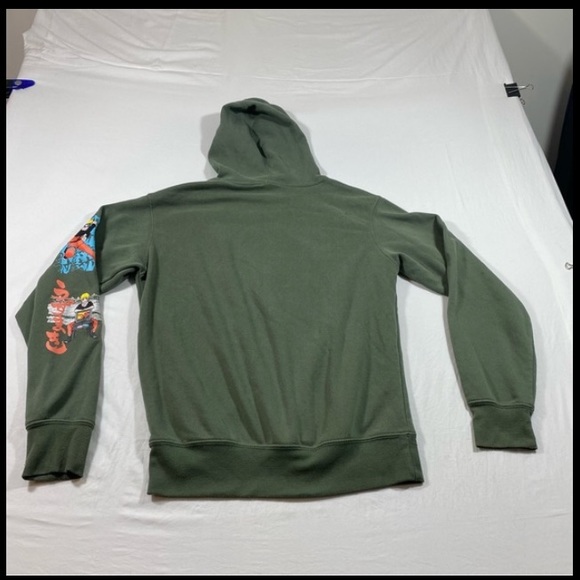 Jackets & Coats | Naruto Shippuden Graphic Anime Hoodie Casual Olive ...
